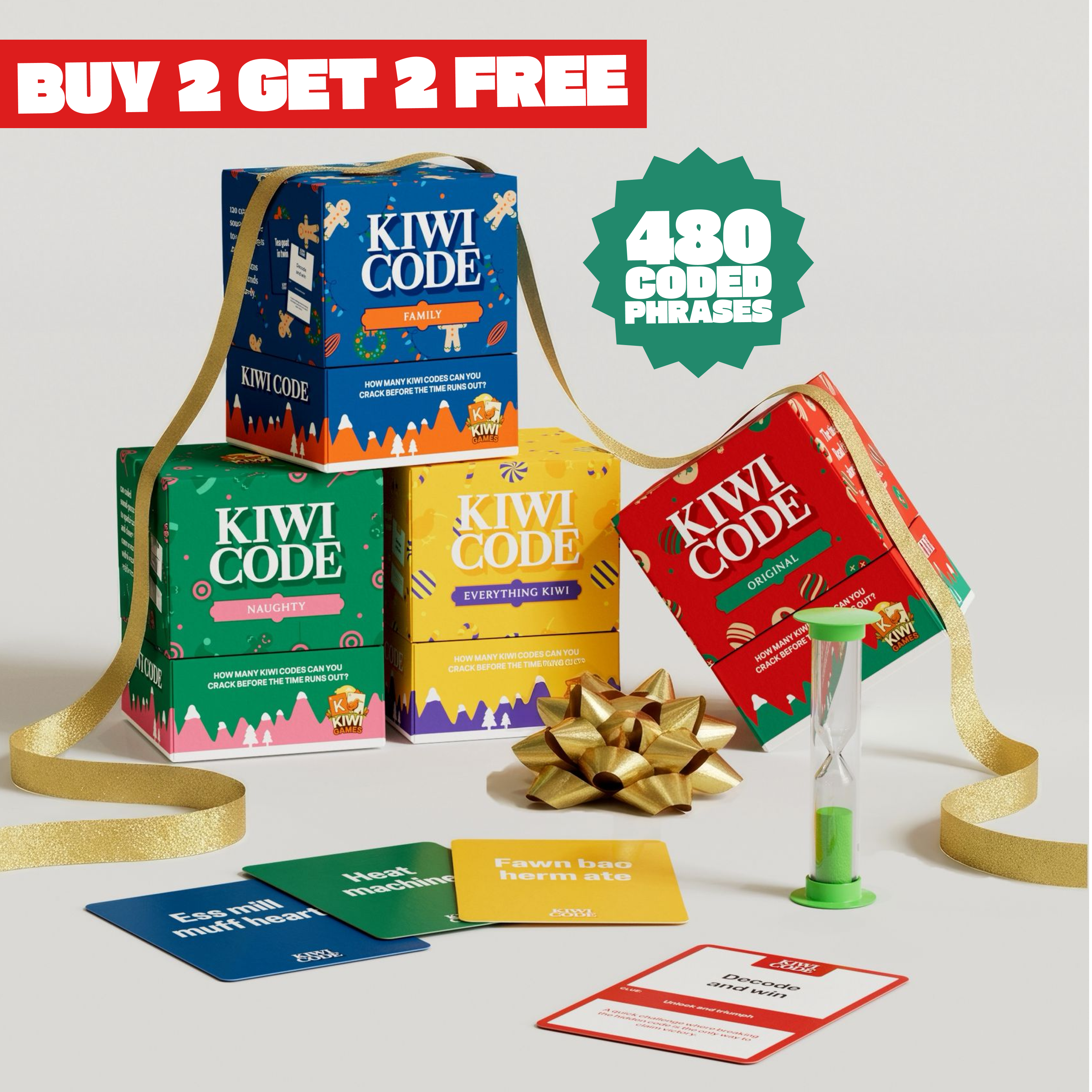 4 X Kiwi Code – Kiwi Games