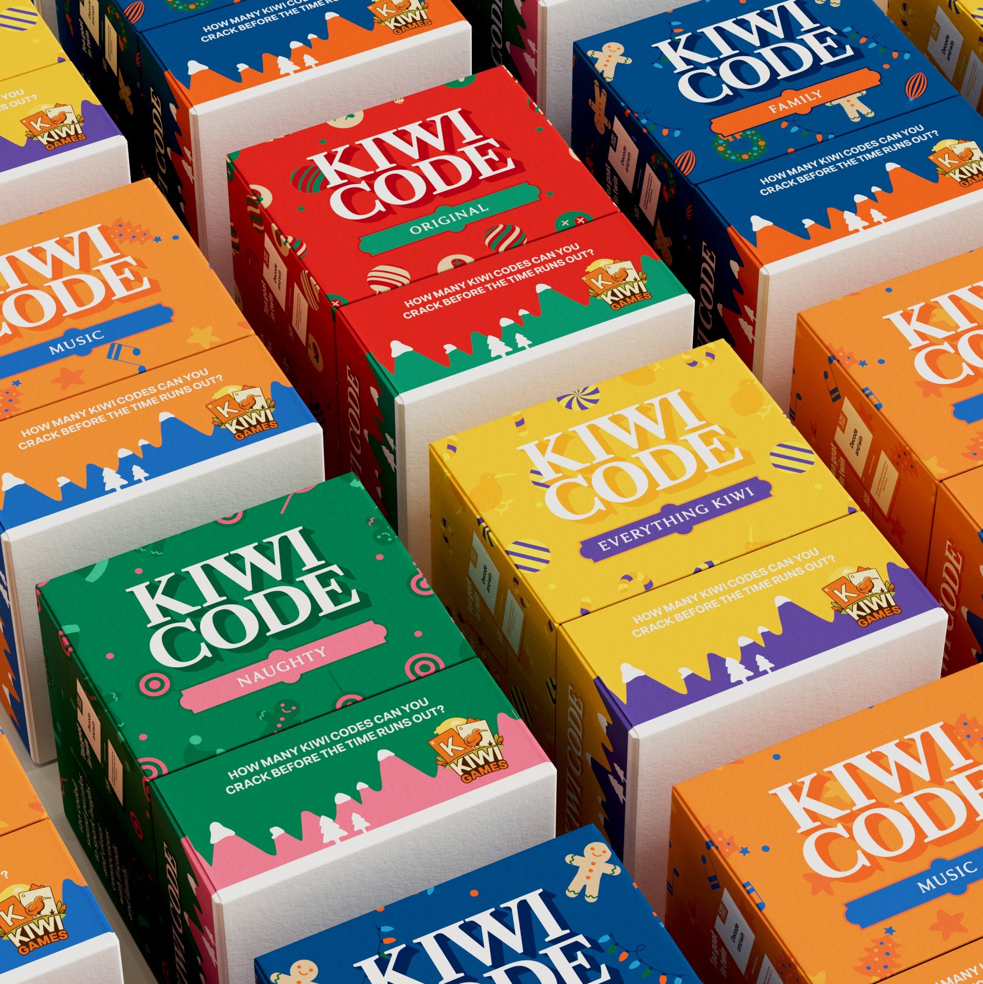 5 X Games, The Complete Kiwi Code Set, Almost Sold Out! – Kiwi Games