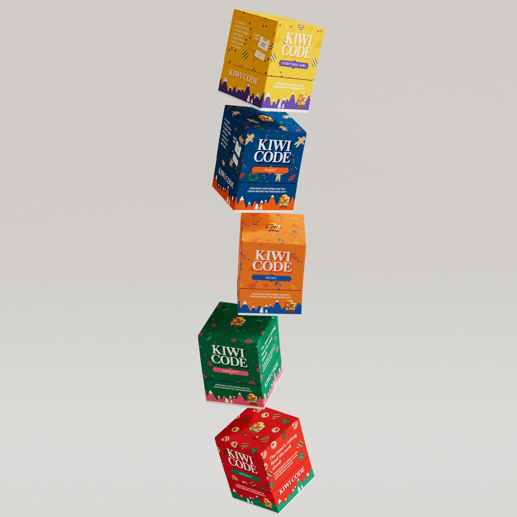 5 X Games, The Complete Kiwi Code Set, Almost Sold Out! – Kiwi Games